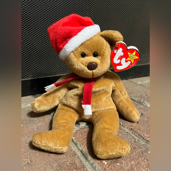 Ty | Holiday | Ty Original Beanie Babies 997 Teddy Tags With Errors ...